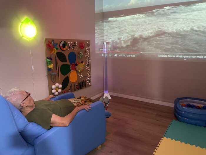 Taller de Estimulación Multisensorial Residencias La Torreta